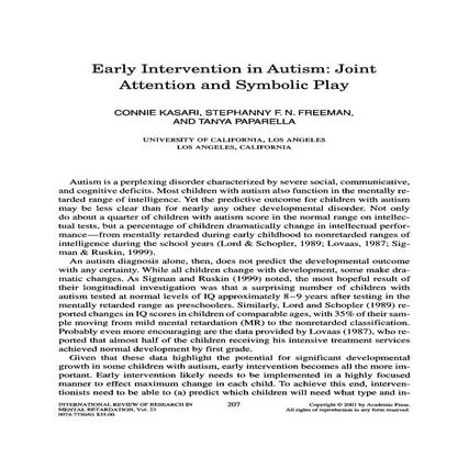 Case Study of a Child with Autism John an only child was b.pdf