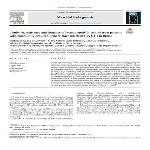 Proteus spp lecture | PPTX