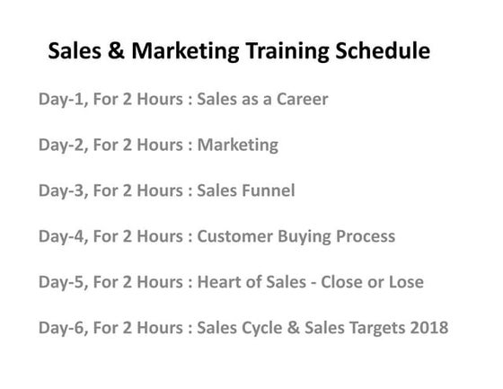 8 sales cycle - sales target | PDF