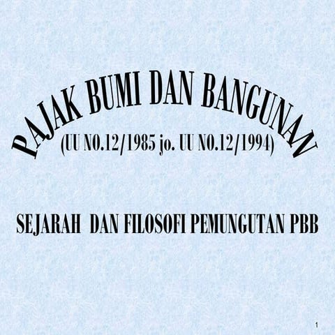 1. sejarah pbb | PPT