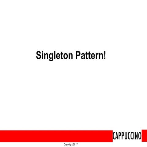 Java - Singleton Pattern | PDF