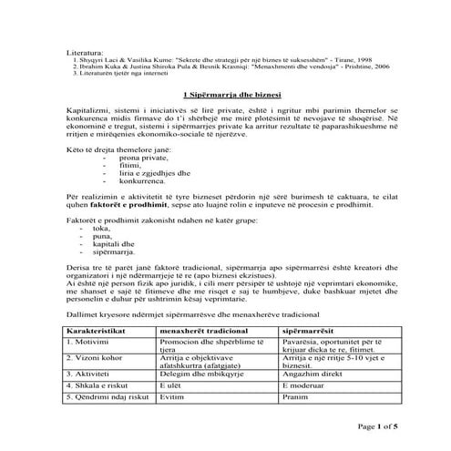 Sipermarrja dhe Biznesi | PDF