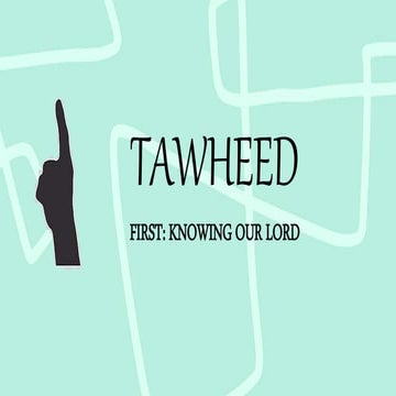 Tawheed (Part-1) | PPTX