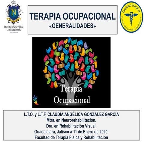 1-TERAPIA OCUPACIONAL | PDF | Physical Therapy | Wellness