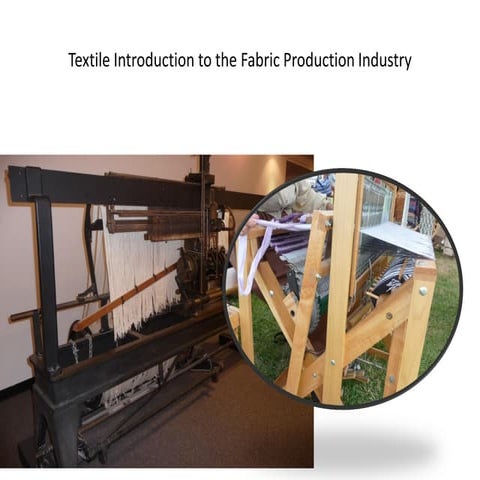 Textile Introduction : Production, Contents, Weave- JenniferHein | PPT