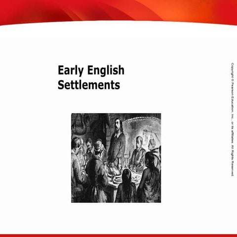 1 the first english settlements | PPT