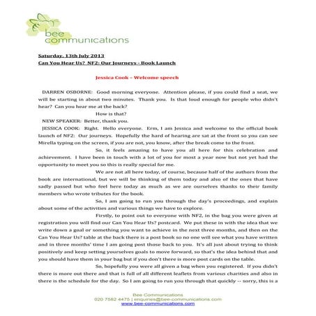 1 transcript-jess-welcome-speech | PDF