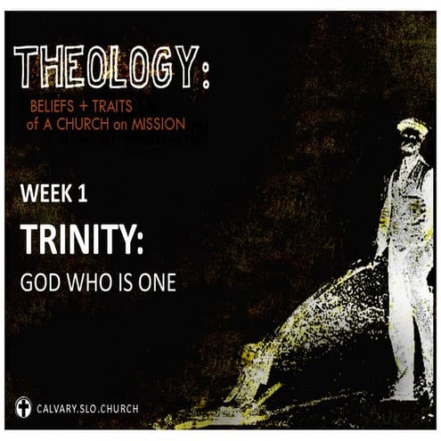 1 - Trinity - God Who Is One | PDF