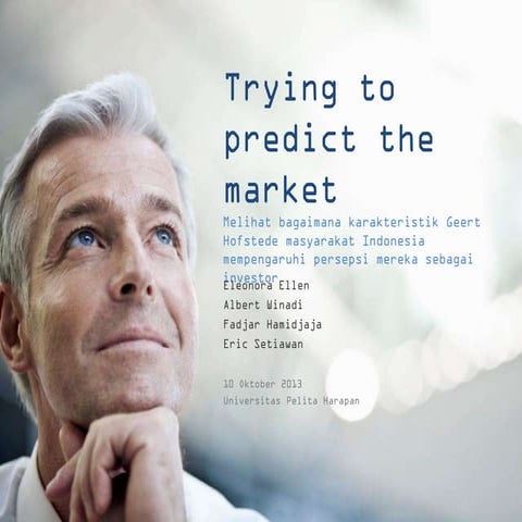 Trying to predict the market | PDF