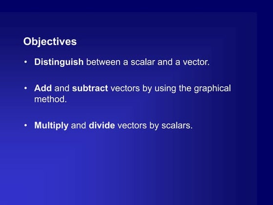 Components of vector | PPTX | Physics | Science