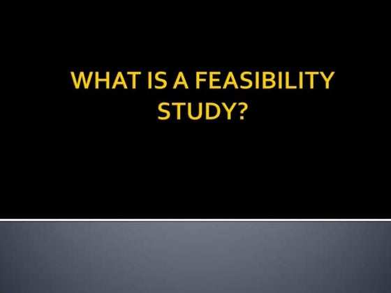 Ch5 technical feasibility study | PPT