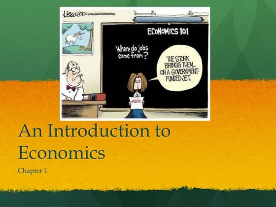 Economics: Chapter 1 | PPTX