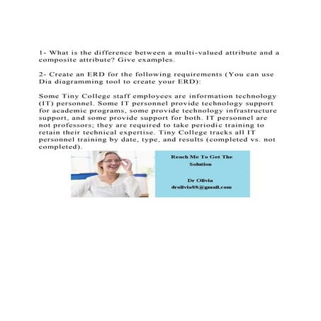 1 What Is The Difference Between A Multi Valued Attribute And Adocx