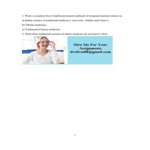 1- Write a complete list of traditional natural methods of treatment a.pdf