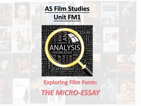 GCSE Film Studies: Evaluation examples | PDF | Screenwriting | Content ...
