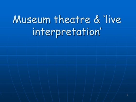 Visitors, Movement, and Circulation in Museums | PPT