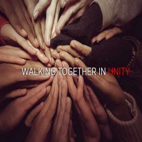walking together in unity | PPT