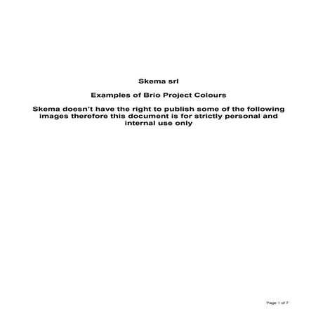 10 05-13 brio project colour examples - skema internal use only | PDF