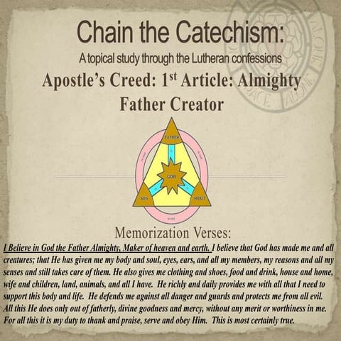 10.12.10 1st Article Almighty Father Creator | PPTX | Christianity ...