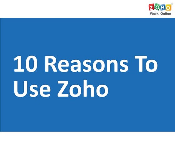 Introduction to zoho people | PPT