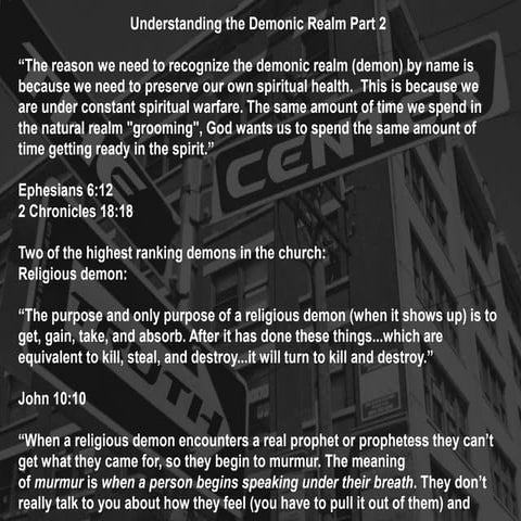 The 6 Demons Names