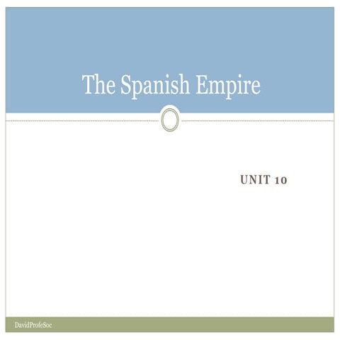 Spanish Empire (2º ESO). Images. | PPT