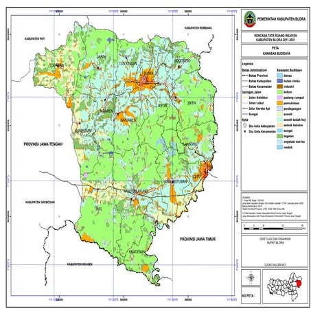10. peta rencana kawasan budidaya | PDF