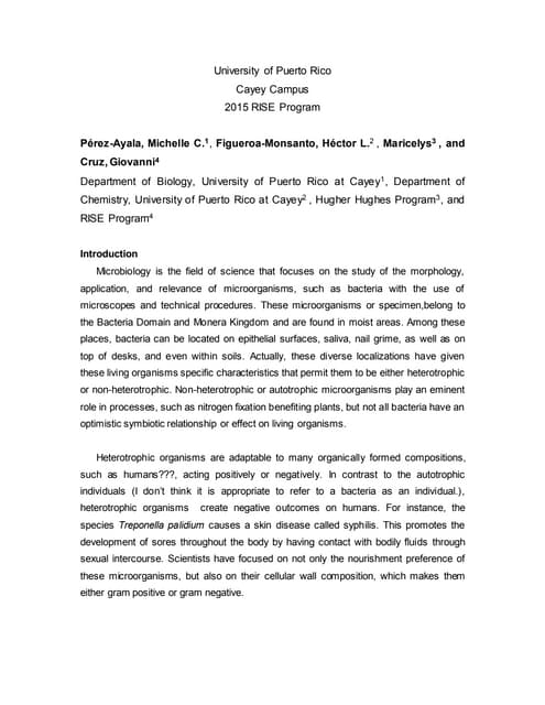 GMO Lab report | PDF | Agriculture | Industries