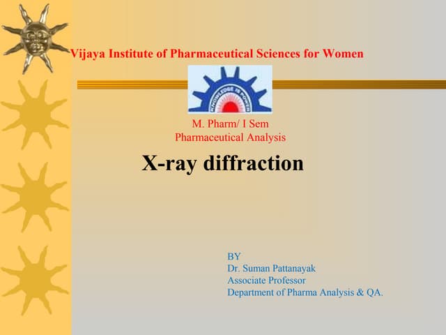 XRD interpretation | PPTX