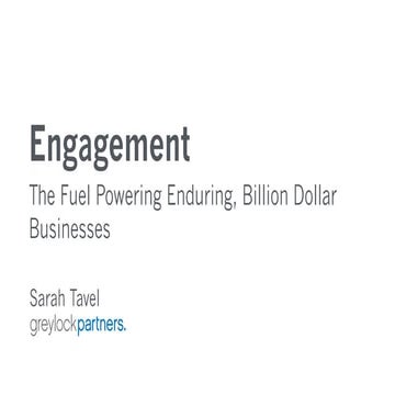 The Fuel Powering Enduring, Billion Dollar Businesses by Sarah Tavel ...