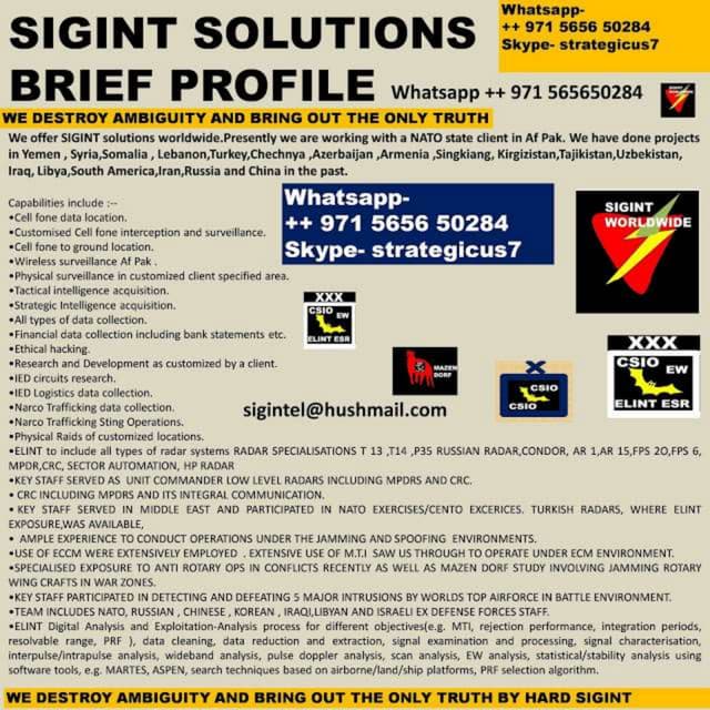 SIGINT SOLUTIONS | PPTX