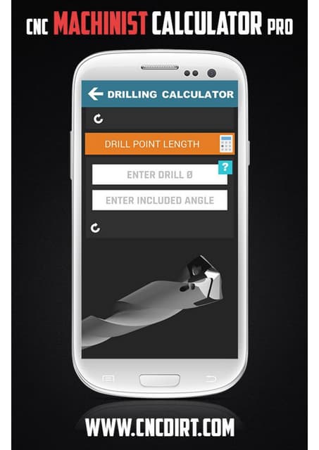 CNC Machinist Calculator Pro: Tap Drill info | PDF