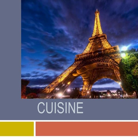 French cuisine | PPTX