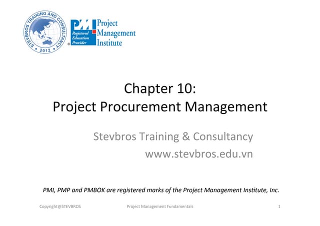 Project Procurement Management | PPTX