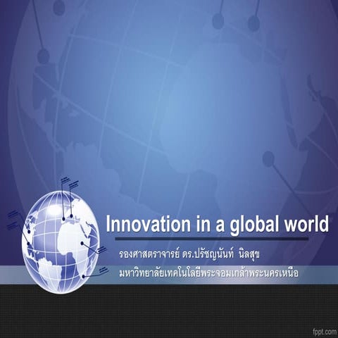 innovation in a global world | PPT