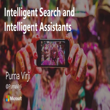 SearchLeeds 2018 - Purna Virji - Microsoft - Intelligent search and ...