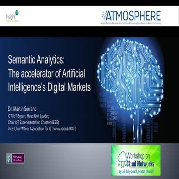 Semantic Analytics: The accelerator of Artificial Intelligence Digital Markets | PPT