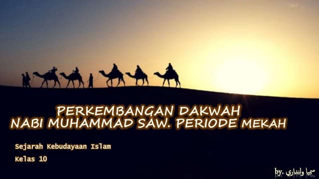 Sejarah ringkas nabi muhammad saw sejak lahir sampai wafat | DOCX