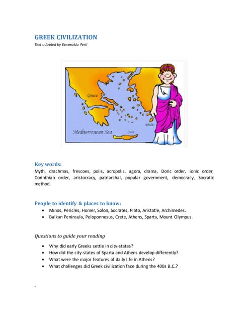 Lisahistory: Ancient Greece | PPS