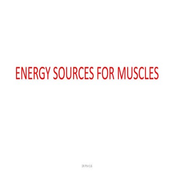 10. muscle energy lecture 5 | PPTX