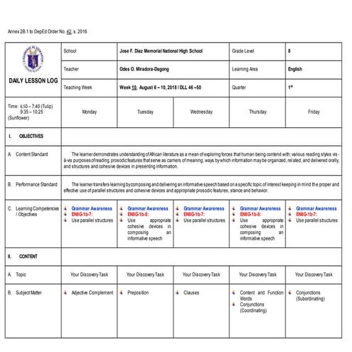 AUGUST 6-10, 2018 | PPT