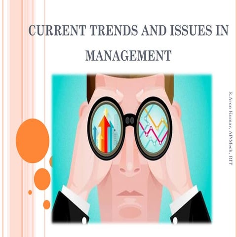 Current trends and issues in management | PDF