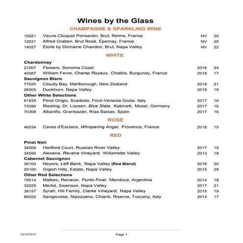 wine list | PDF