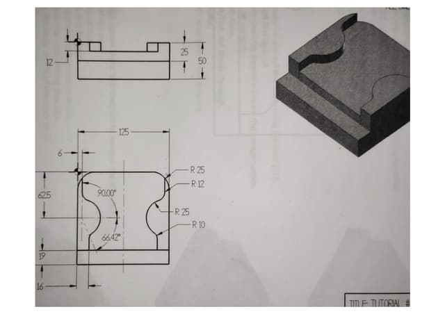 Mastercam Mill Turn Drawing 01 | PDF