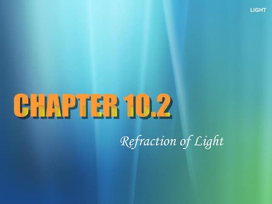 Reflection and Refraction | PPT | Physics | Science