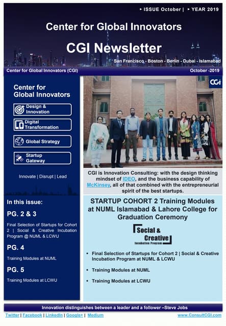 CGI Newsletter May 2019 | PDF