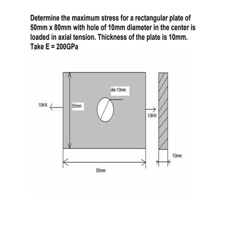 10. Plate with hole | PDF