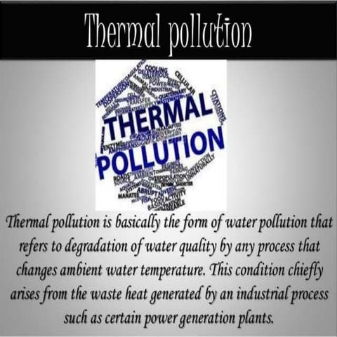 Thermal pollution, Noise pollution and Nuclear hazards | PPT