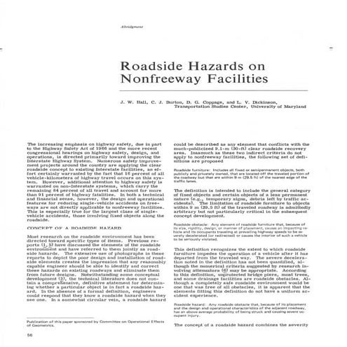 4 roadside hazard management | PDF