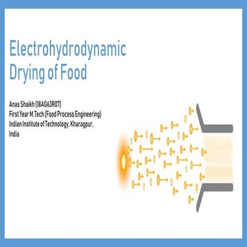 Electrohydrodynamic Drying of Food | PDF